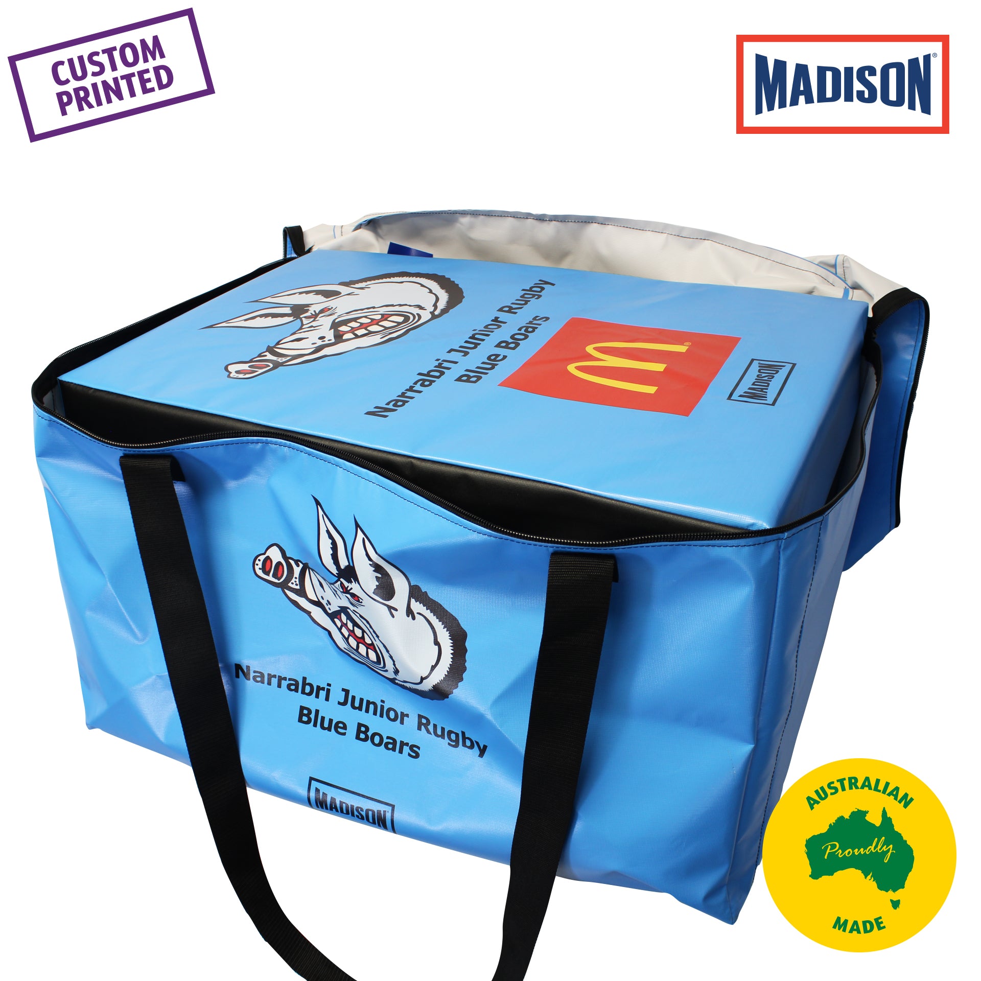 PP120-KIT – Large Hit Shield + Carry Bag Kit – Custom Printed – Madison ...