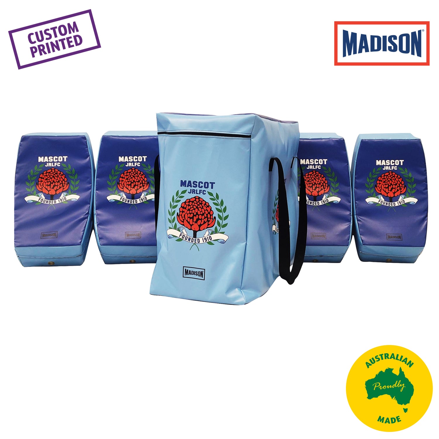 PP286-KIT – JUNIOR Defender Hit Shield + Carry Bag Kit – Custom Printe ...