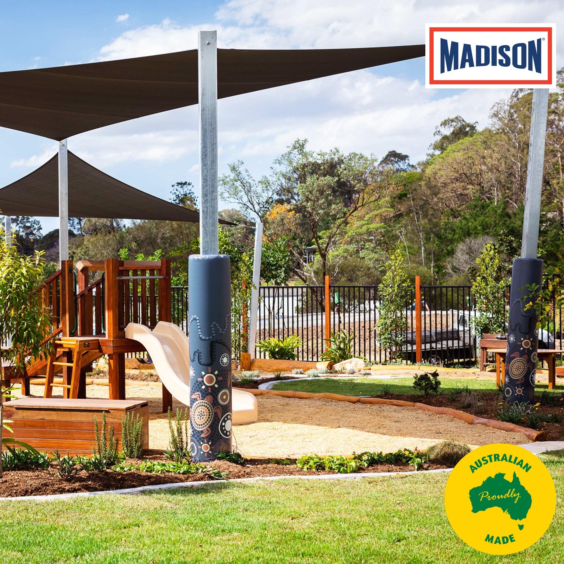 PP624 – Madison Australiana Post Pad – 1.8m – Madison Sport