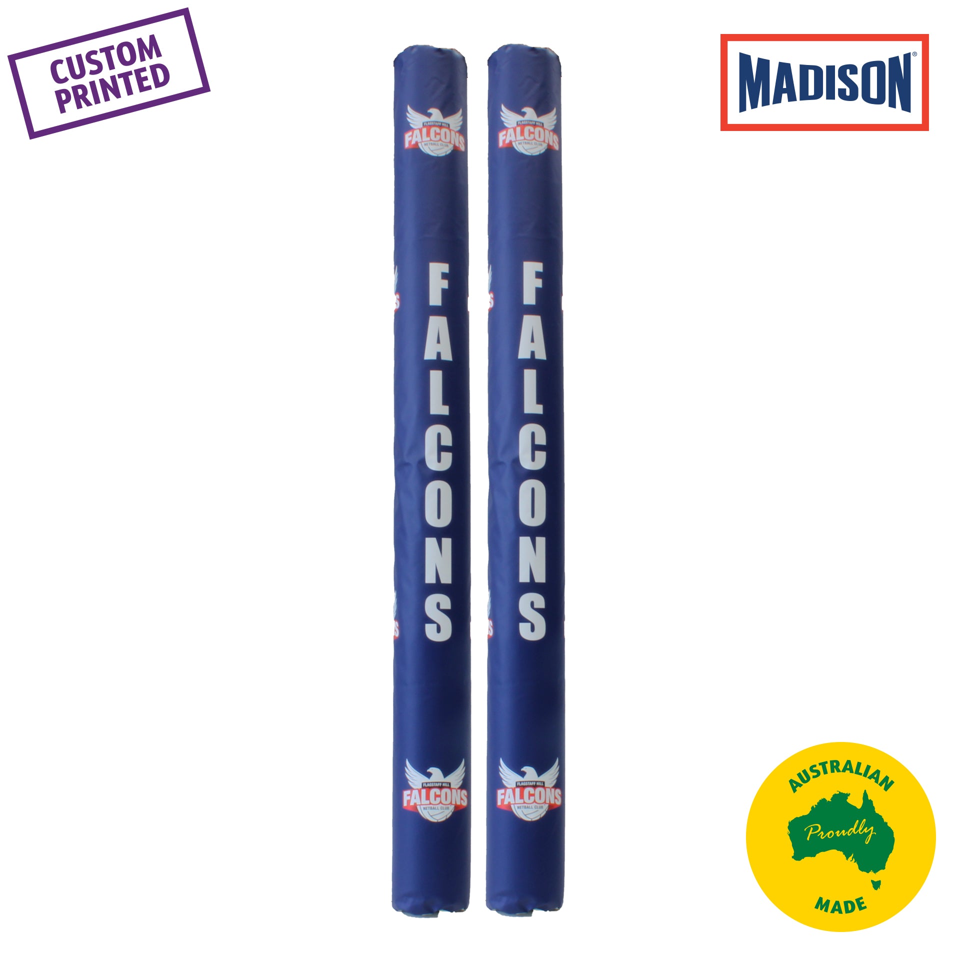 PP337-PR – Deluxe Netball Pads 3m – Set of 2 – Custom printed – Madison ...