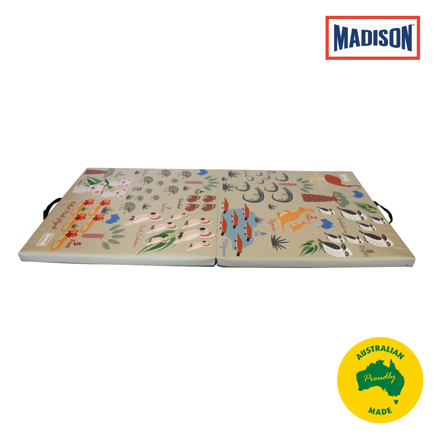 PP928 – Madison Folding Australiana Numeracy Mat – Madison Sport